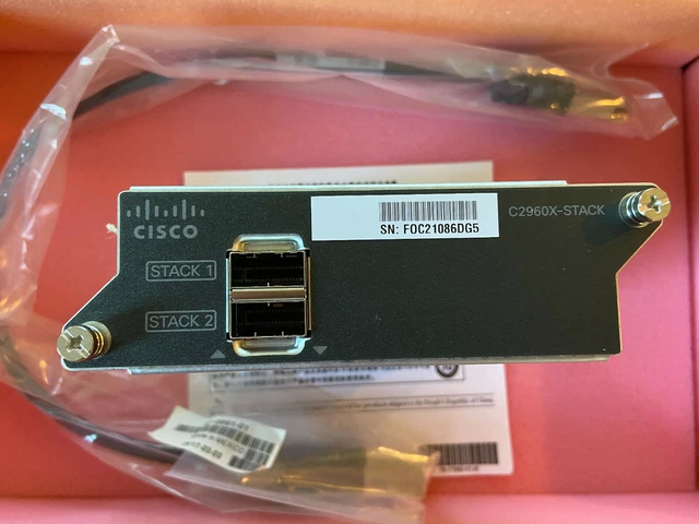 CISCO 2960X FLEXSTACK Module - C2960X-STACK= $195.00 - PicClick