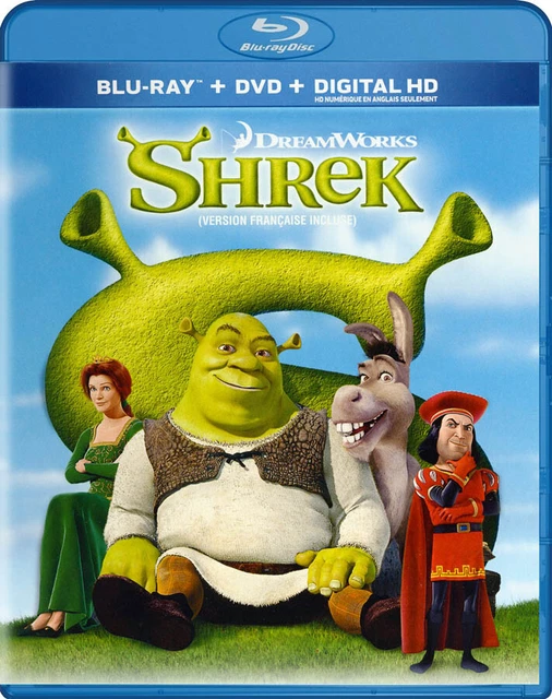 SHREK (BLU-RAY + DVD + Numérique HD) (Blu-Ray) ( Neuf Bleu EUR 16,58 ...
