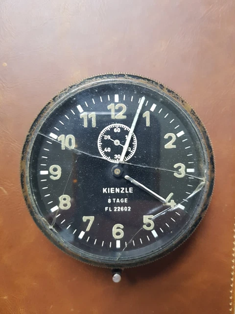 WW2 GERMAN LUFTWAFFE aircraft clock by Kienzle FL22602 EUR 162,71 ...