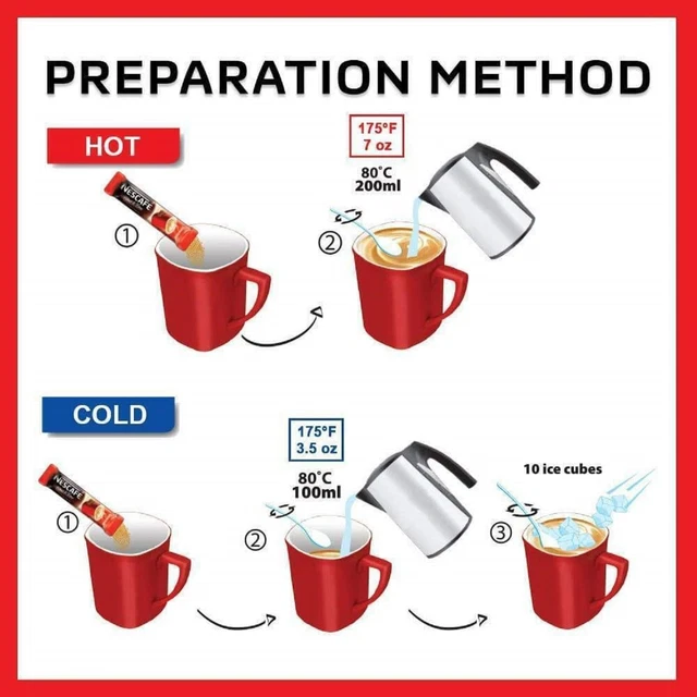 NESCAFE 3IN1 CREAMY 60 SACHETS (17.5 g/sachet) EU MADE LONG DATE FRESH ...