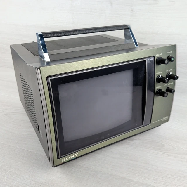 SONY PVM-9000ME TRINITRON 9" Monitor Rare Collectable CRT Pro Working ...