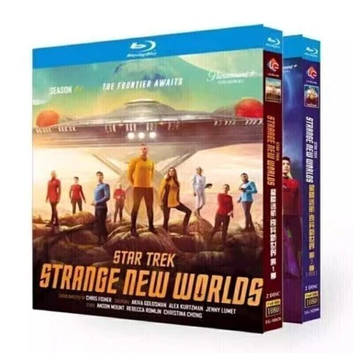 STAR TREK: STRANGE New Worlds ：Season 1-2 TV Series 4 Disc Blu-ray BD Box Set EUR 35,94 ...