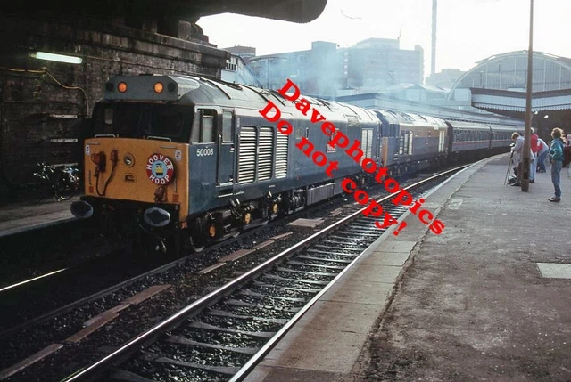 ORIGINAL 35MM Slide Diesel / Electric Train / Railway 50008 Paddington ...