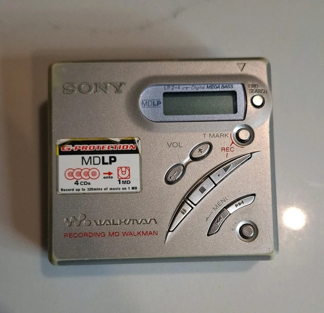 SONY MZ-R500 MINI Disc Player/Recorder Walkman Faulty Disc Error Spares ...