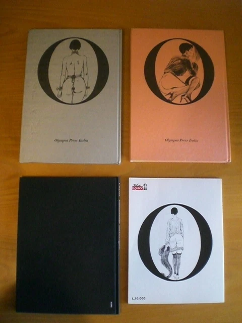 LOTTO 4 VOLUMI GUIDO CREPAX HISTORIE D'O e Vol. 2 e 3 e EMMANUELLE L ...