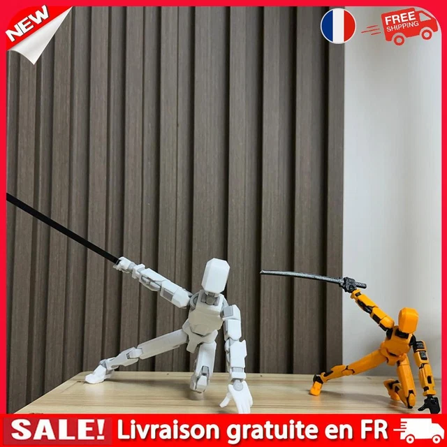 3D PRINTED MECHANICAL Robot Toys 20cm Multi-Jointed Robot for Kids ...