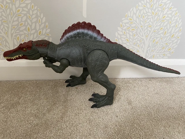 JURASSIC WORLD PARK Spinosaurus Toy Legacy Collection Extreme Chompin ...