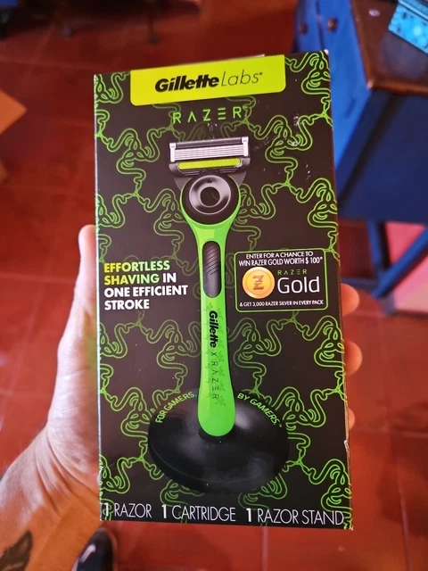NEW GILLETTE X Razer Men Razor Limited Edition Gillette Labs Razer ...