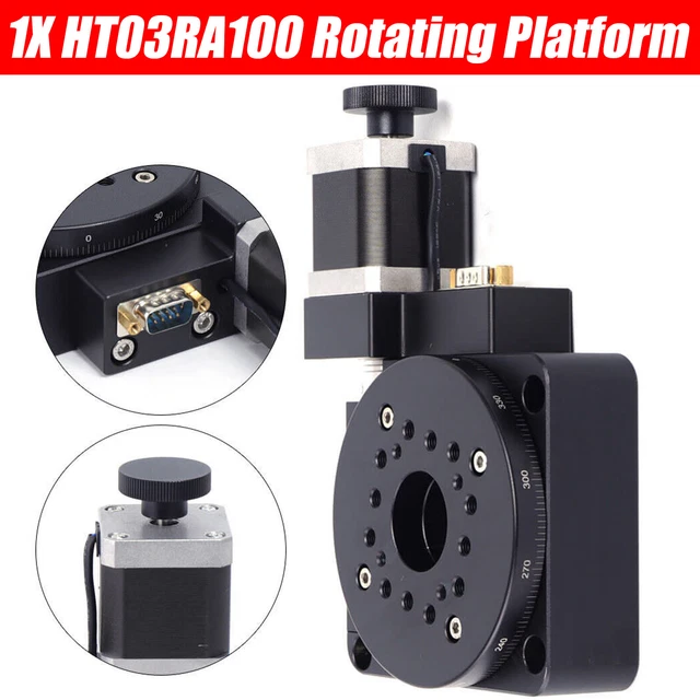 HEAVY DUTY ELECTRIC Precision Optical Rotating Platform Motorized ...