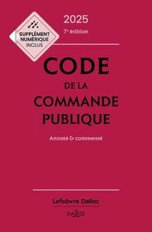 CODE DE LA commande publique 2025, annoté et commenté... | Livre | état très bon EUR 93,60 ...