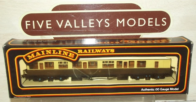 150725/17 MAINLINE GWR Collett 60' 1st/3rd Brake Coach No: 6562 £9.99 ...