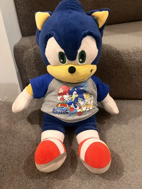 SONIC THE HEDGEHOG Build a Bear Workshop BAB Sega Plush Teddy Soft Toy 18" £25.00 - PicClick UK