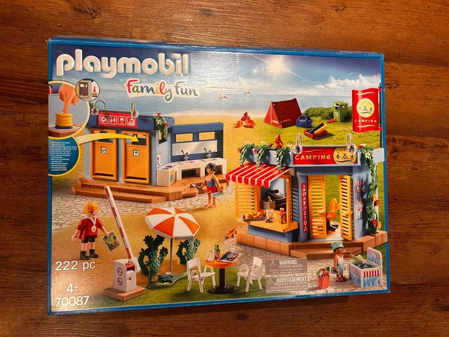 PLAYMOBIL FAMILY FUN, Großer Campingplatz, 70087, Ab 4 Jahren, OVP EUR ...