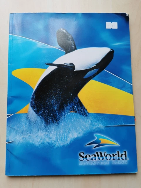 SEAWORLD ADVENTURE PARKS July 2017 Paperback Guide Book Programme £13.91 - PicClick UK