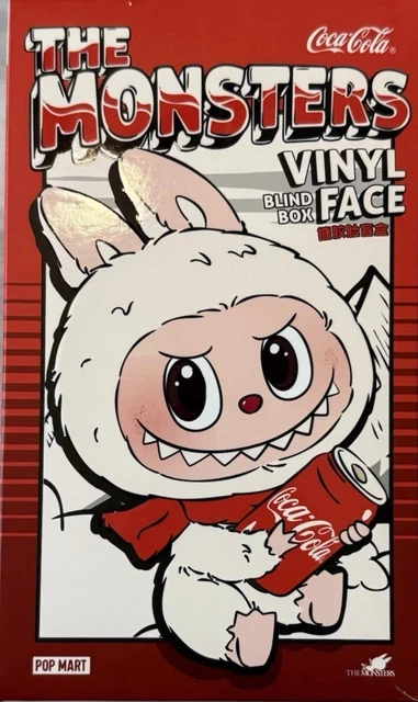 AUTHENTIC LABUBU COCA-COLA Series Vinyl Blind Box Confirmed Labubu With ...