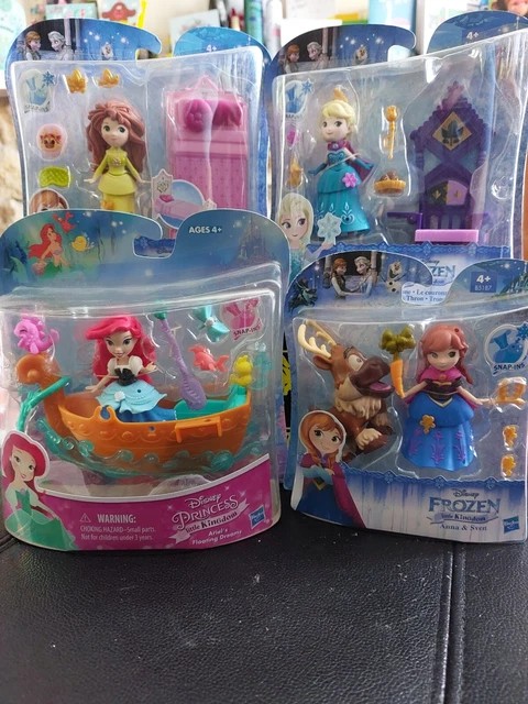 DISNEY FROZEN AND The Little Mermaid Little Kingdom Dolls - Elsa, Anna ...