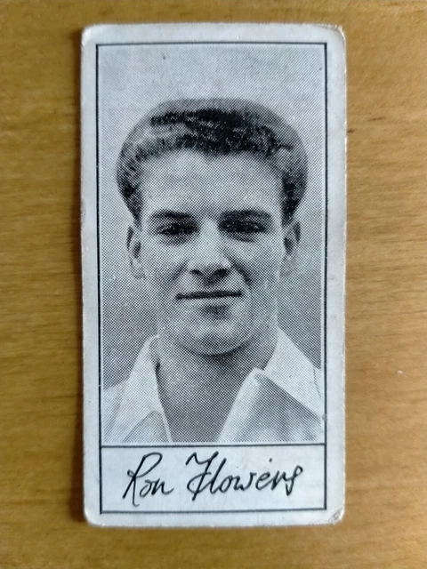 RON FLOWERS WOLVES #39 Barratt Famous Footballers Series A.4 1956 £3.95 ...