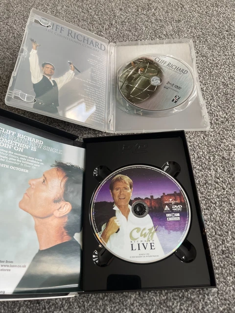 CLIFF RICHARD: THE Countdown Concert + Live castles in the air - 2x DVD ...