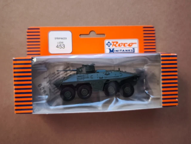 ROCO MINITANKS H0 453, Spähpanzer Luchs, OVP NEU EUR 12,99 - PicClick DE