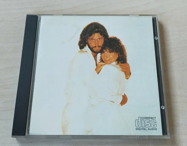 BARBRA STREISAND & BARRY GIBB Guilty CD 198? CBS Early USA Pressing EUR ...