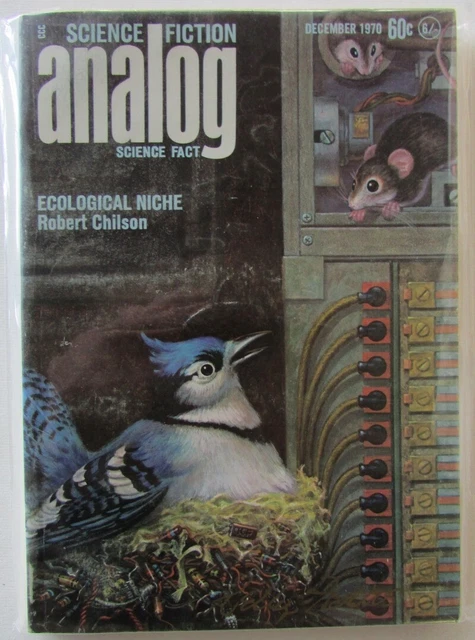 KELLY FREAS COVER Signed Analog Magazine 1970-12 Chilson Anvil Dickson ...
