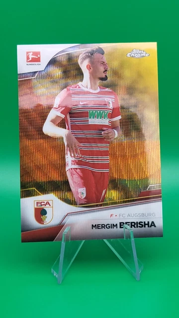 TOPPS CHROME BUNDESLIGA Mergim Berisha 05/50 EUR 25,00 - PicClick FR
