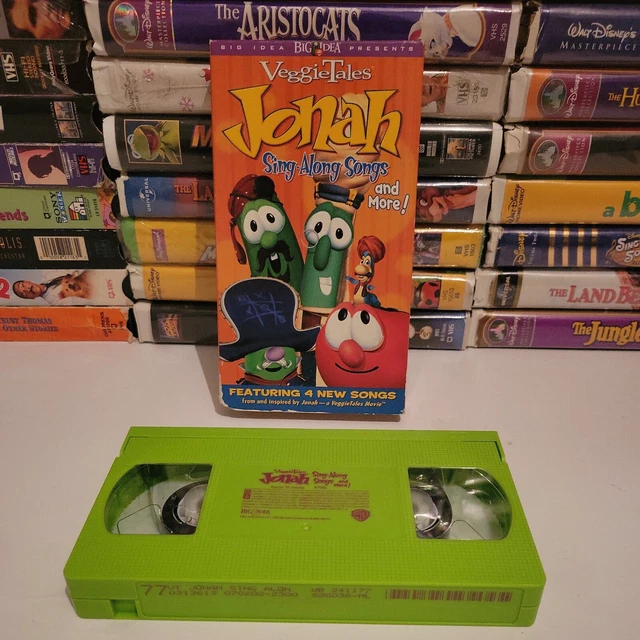 VHS VEGGIETALES - Jonah Sing-Along Songs (VHS, 2002) #92 $8.65 ...