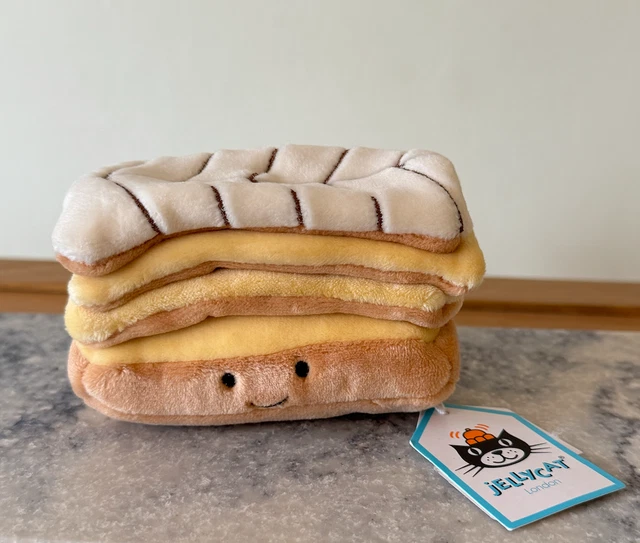 JELLYCAT PRETTY PATISSERIE Mille Feuille *Brand New With Tags* £25.98 ...