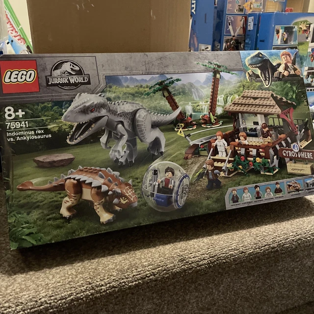 Lego Jurassic World Indominus Rex Vs Ankylosaurus 75941 £135 00