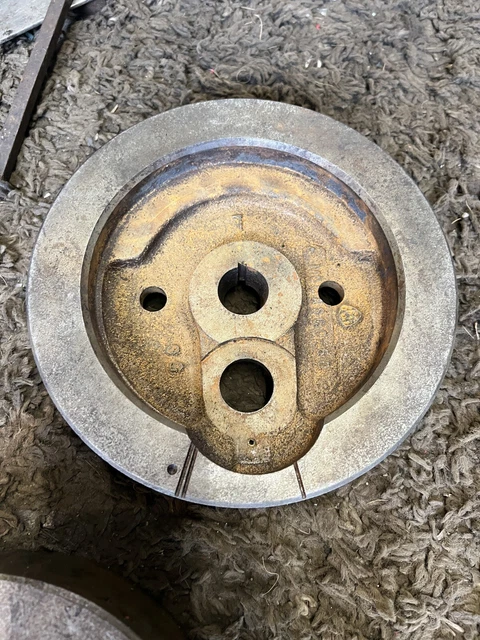 HARLEY DAVIDSON PANHEAD generator shovelhead flywheel left £55.00 ...