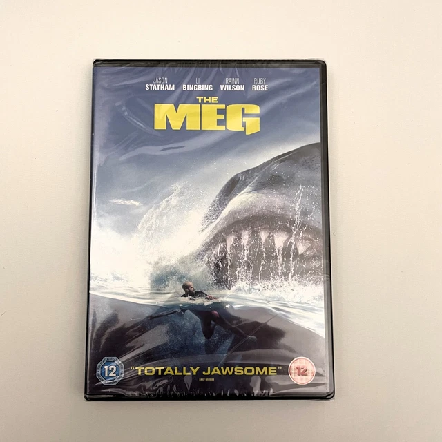 THE MEG DVD - Jason Statham Shark Film - *** New & Sealed *** £4.99 ...
