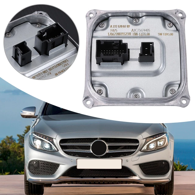 LED BALLAST HEADLIGHT Voltage Regulator Module For Mercedes-Benz ...