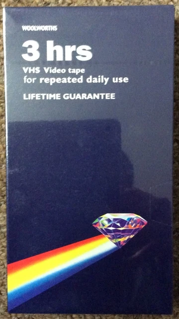 BLANK VHS TAPE E180#3hrs recording#Brand new Old Woolworths stock £0.99 ...