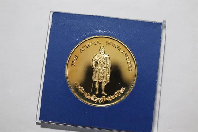 🧭 🇬🇧 UK GB BLAIR CASTLE CASED MEDAL 38mm BRONZE B88 #36 CAR $44.38 ...