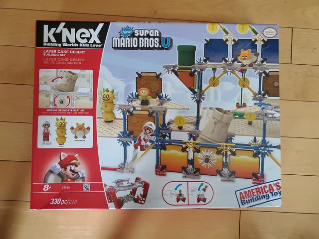 SUPER MARIO BROS U K'nex Layer Cake Desert Building Knex 38636. Nicht ...