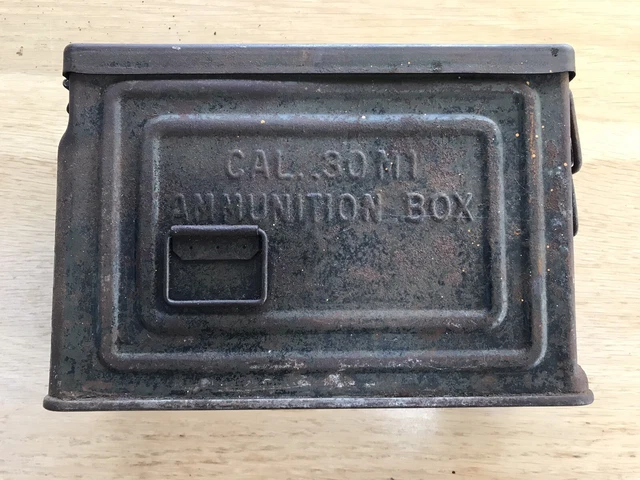 WW2 US CANCO .30 Cal Ammunition Box £25.00 - PicClick UK