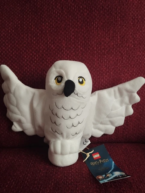 LEGO HEDWIG OWL 13” Harry Potter Plush Figure Soft Toy Teddy Doll ...