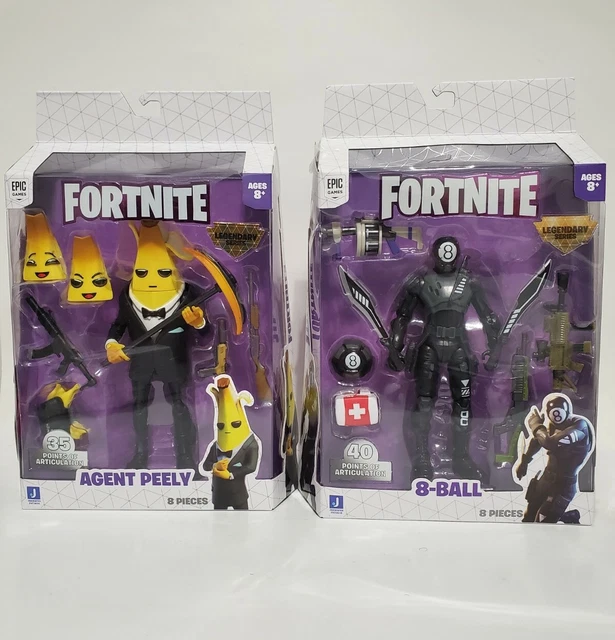 FORTNITE LEGENDARY SERIES 8-BALL Agent Peely Action Figures New NIB £45 ...