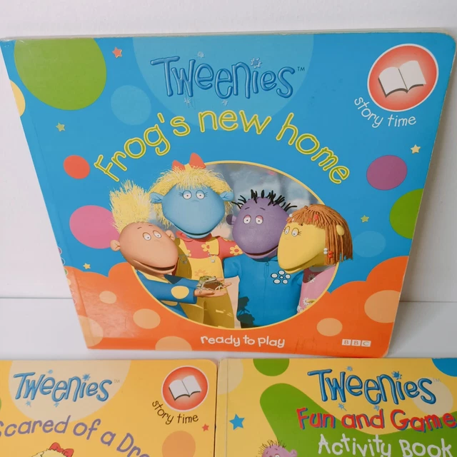 TWEENIES STORY TIME Messy Time Illustrated Books Vintage 2001 Softcover ...