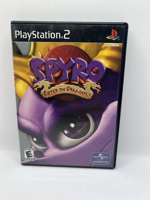SPYRO ENTER THE Dragonfly (PlayStation 2 PS2 2002) Complete w/ Manual ...