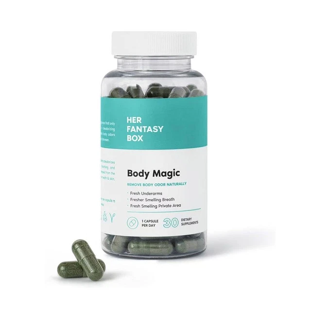 BODY MAGIC CHLOROPHYLL Capsules - Dietary Supplements, PromoteDigestive ...