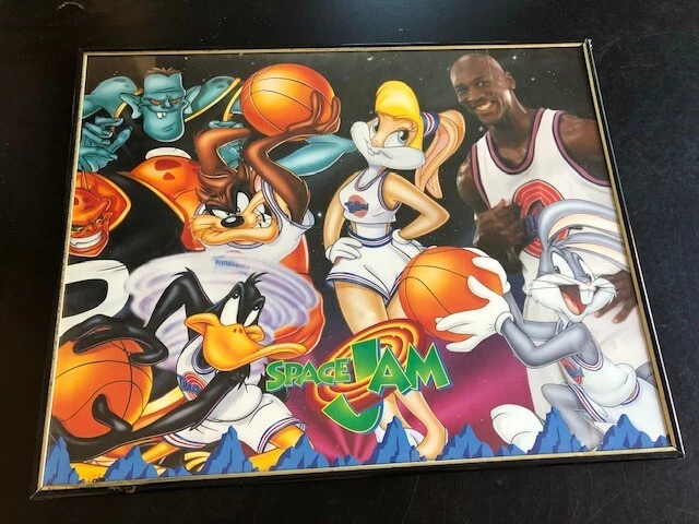 Original Space Jam 16x19 Poster Michael Jordan Classic Frame Picture