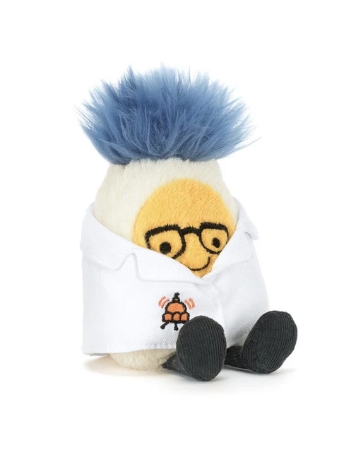 #001 - JELLYCAT Amuseables Boiled Egg Scientist Outfit - BNWT £32.00 ...