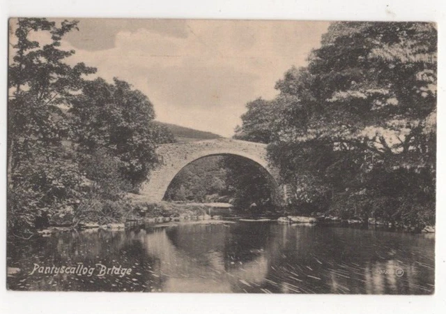 PANTYSCALLOG BRIDGE SENNYBRIDGE Breconshire Wales 1915/1920 Postcard ...