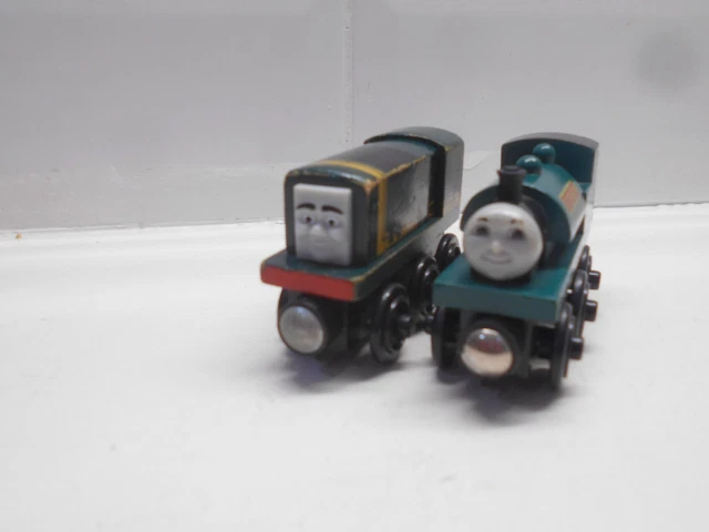 WOODEN THOMAS THE tank engine trains paxton and peter sam £19.99 ...