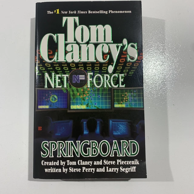TOM CLANCY'S NET Force Springboard By Steve Perry Larry Segriff $19.99 ...