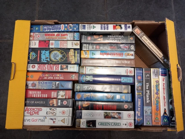 RARE 80S 90S VHS Video Tape Bundle Job Lot - Classics, Kids & Adult ...