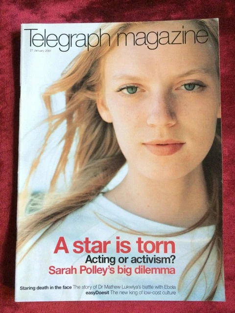 TELEGRAPH MAGAZINE 27/01/2001 SARAH POLLEY Billy Crudup Gary Love Mario ...