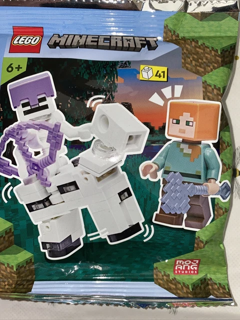 LEGO MINECRAFT - Alex with Skeleton and Skeleton Horse - Foil Bag ...