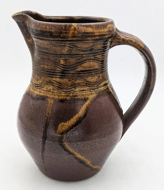 RAY FINCH? WINCHCOMBE Style Wren Oxshott Collection Studio Pottery Jug ...